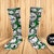 Football Seam print Sock Sublimation PNG Downloadadd Name and Age - Etsy