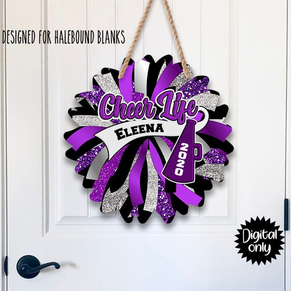 Cheer Door Hanger - Etsy