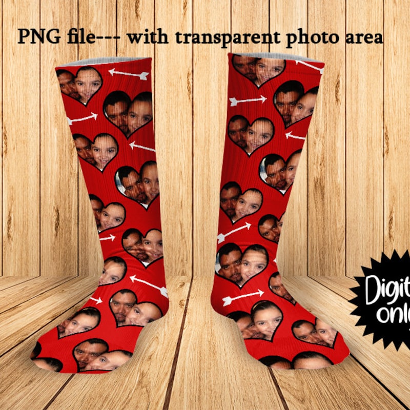 Sock Sublimation Template - Etsy