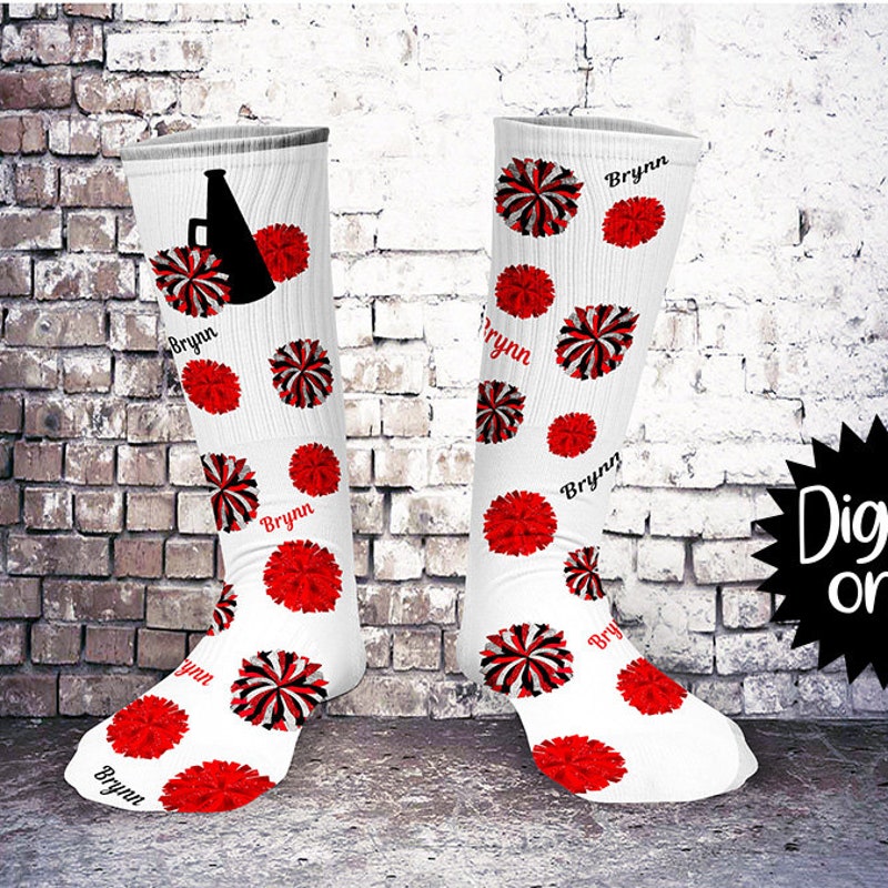 Cheer Socks - Etsy