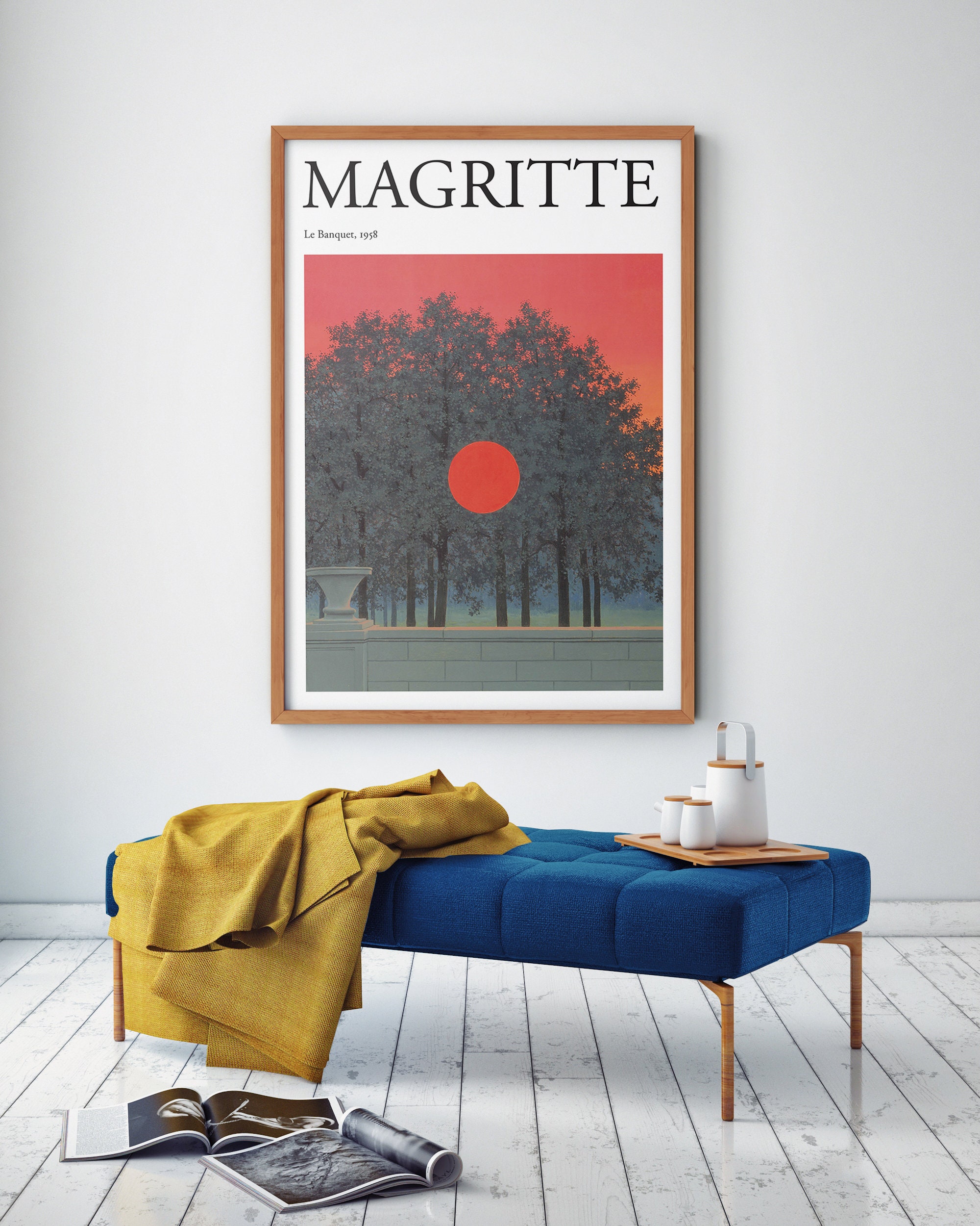 Poster Magritte Le Banquet Poster, Print, Art Print, Museum Grade Paper ...