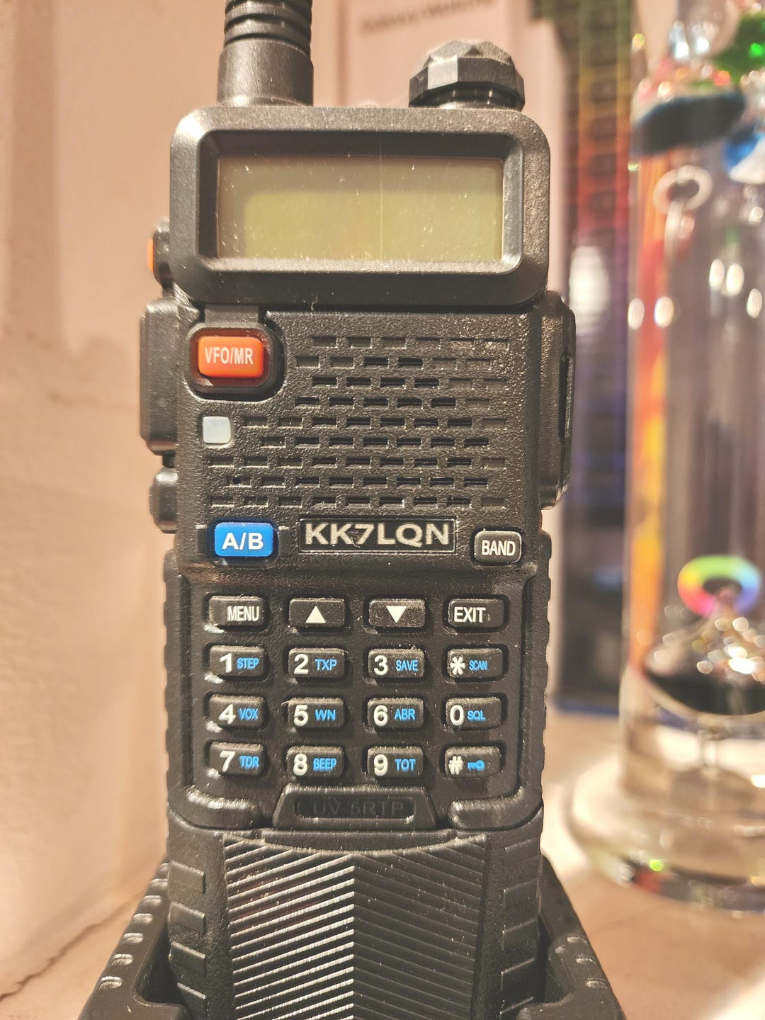 Custom Call Sign Sticker for Baofeng UV-5R | Laser Engraved Ham Radio ...