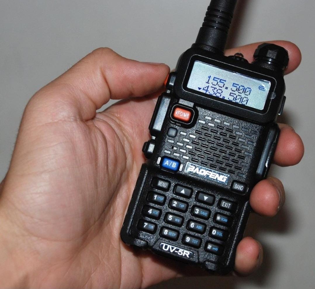 Custom Callsign / ID Decal for Baofeng BF-F8HP & UV-5R Series Radios ...