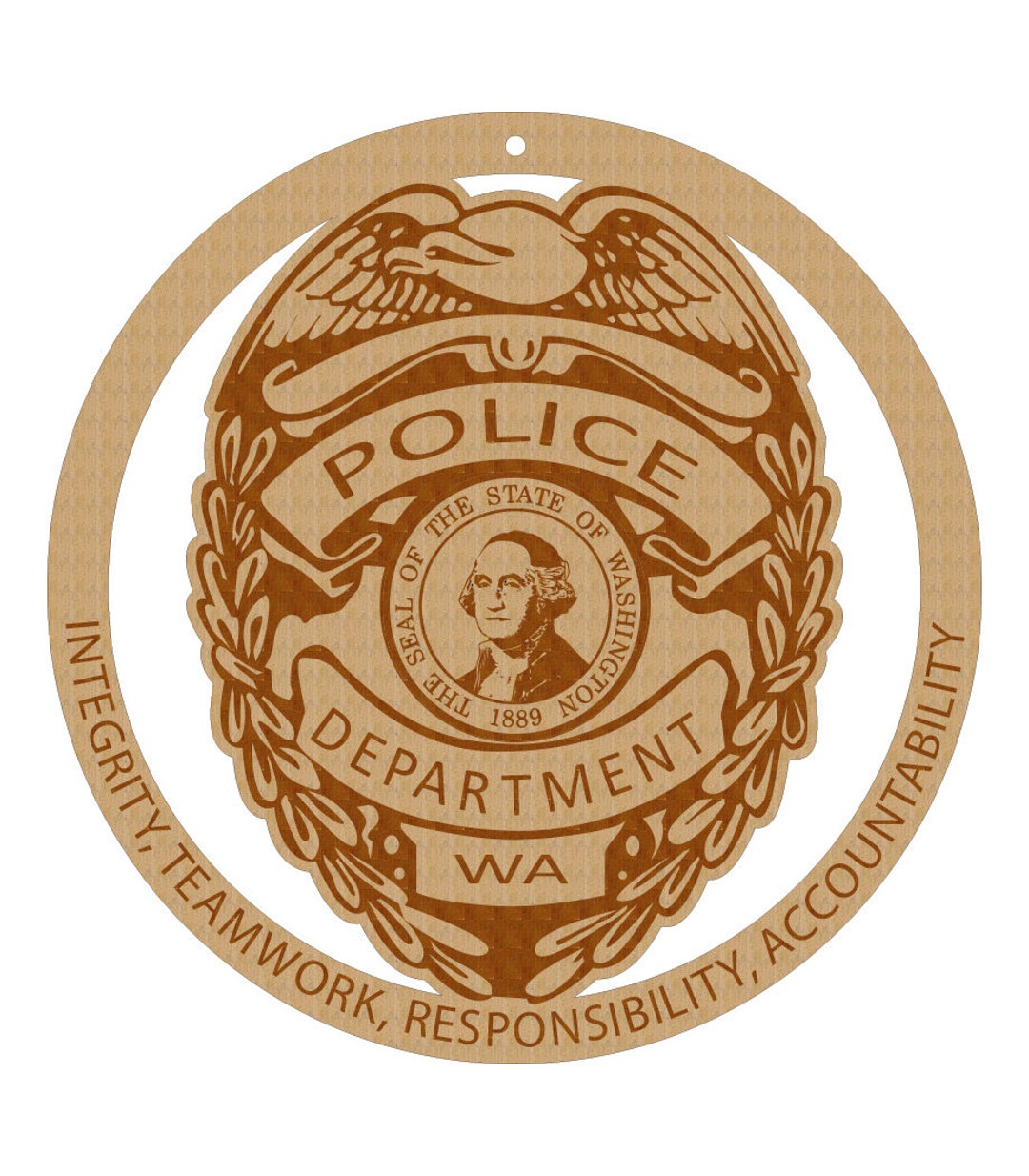 Police Officer Wall Decor, Police Gift, Police Department Gift ...