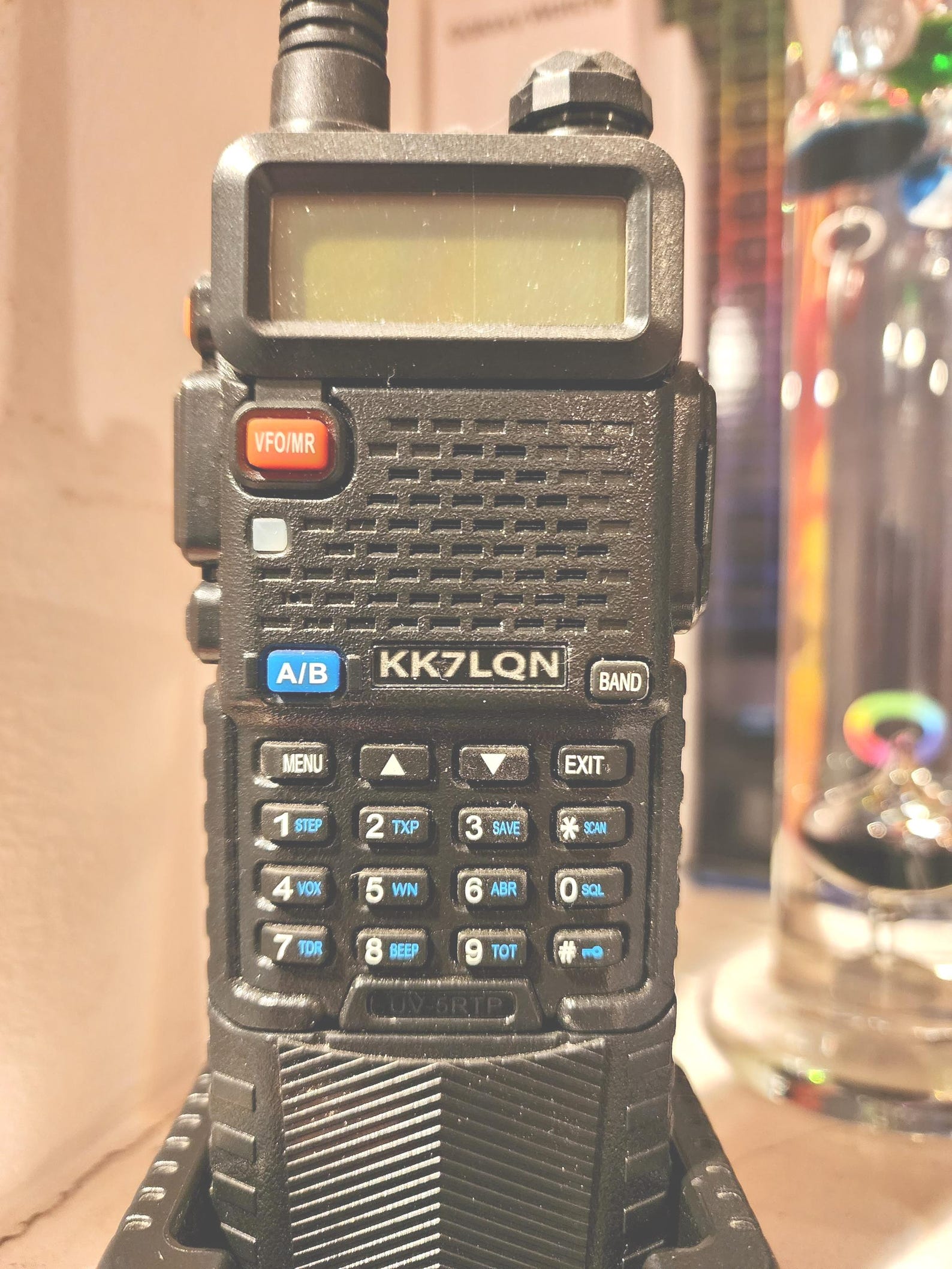 Custom Call Sign Sticker for Baofeng UV-5R | Laser Engraved Ham Radio ...
