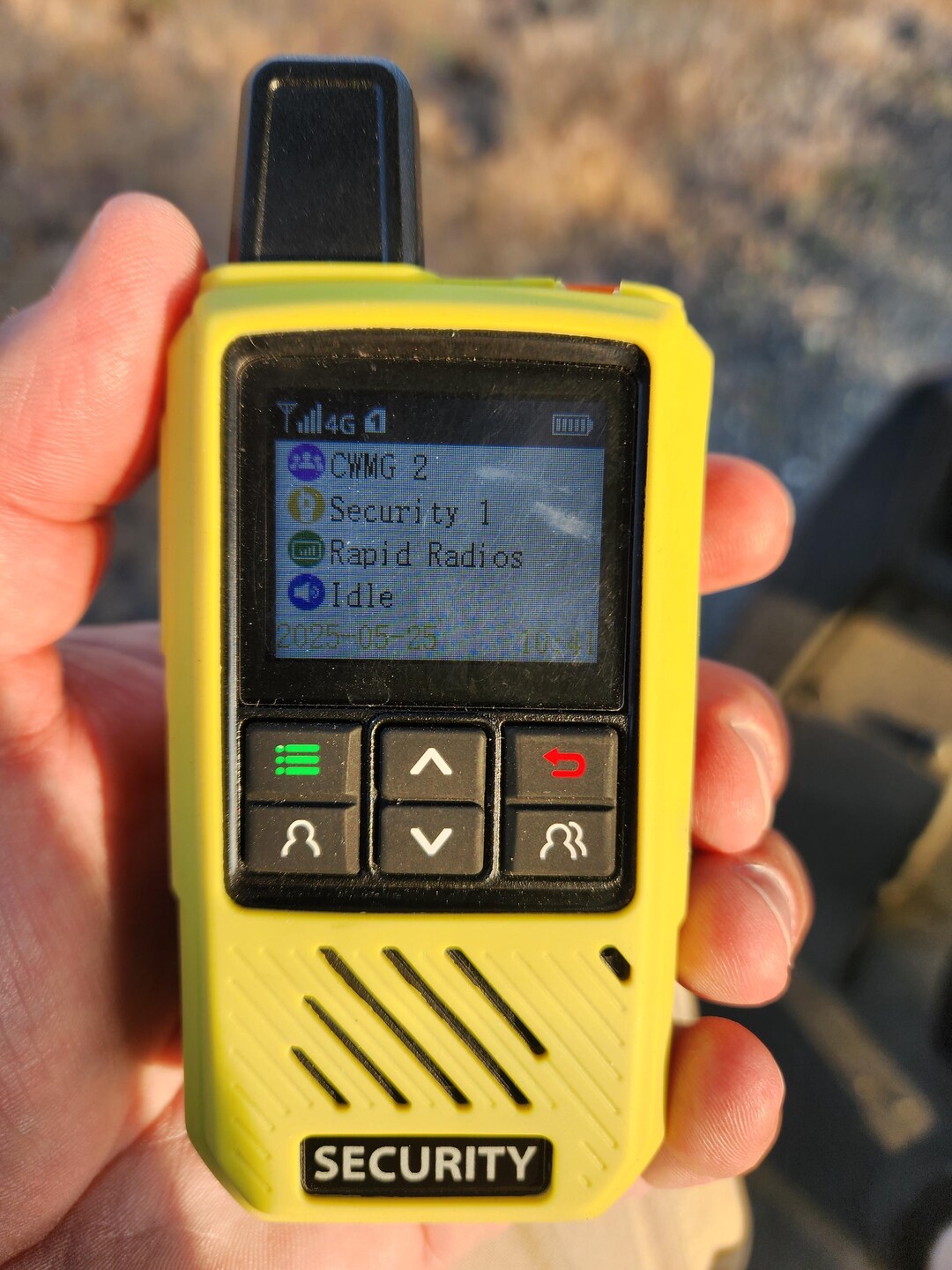 Custom Call Sign Sticker for Rapid Radios | Laser Engraved ID Label ...