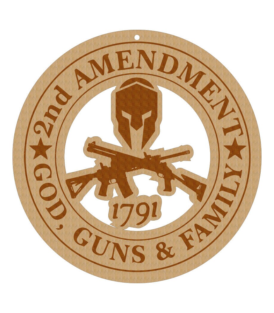 Second Amendment Wall Art Christmas Ornament 2nd Amendment - Etsy