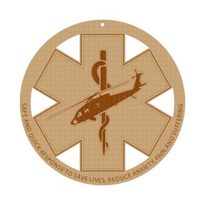 Flight Medic Wall Decor W/o Flag, Flight Medic Gift, Fire Department ...