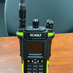 Custom Call Sign Laser Engraved Sticker | Baofeng UV-21R Radio Decal - Etsy