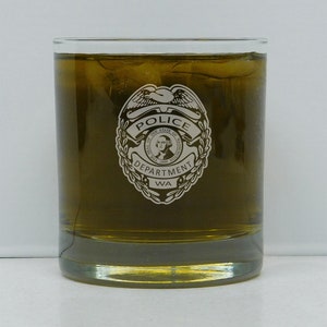 Police Officer Beer Glass, Police Gift, Officer Gift, Personalized Beer ...