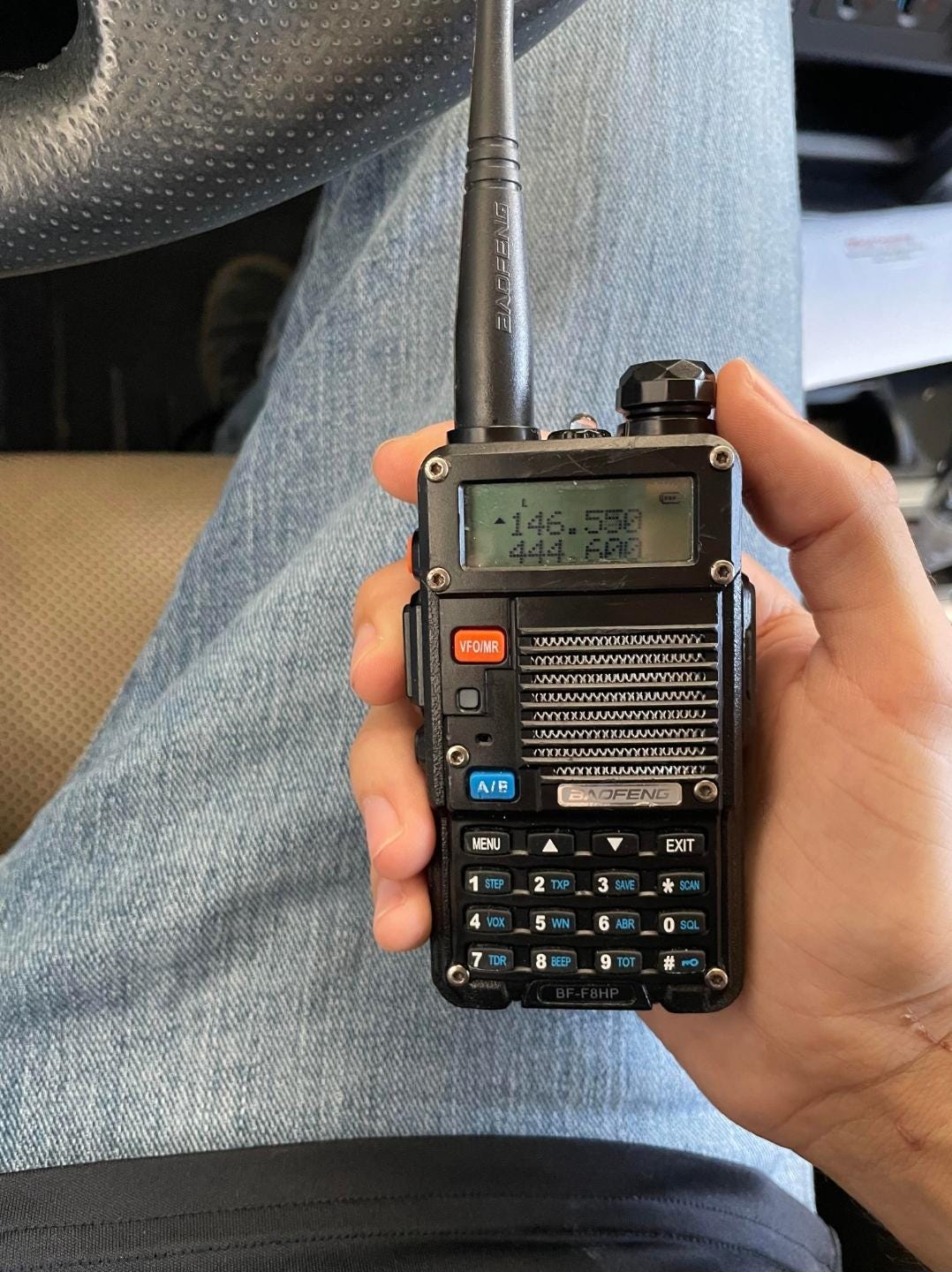 Custom Callsign / ID Decal for Baofeng BF-F8HP & UV-5R Series Radios ...