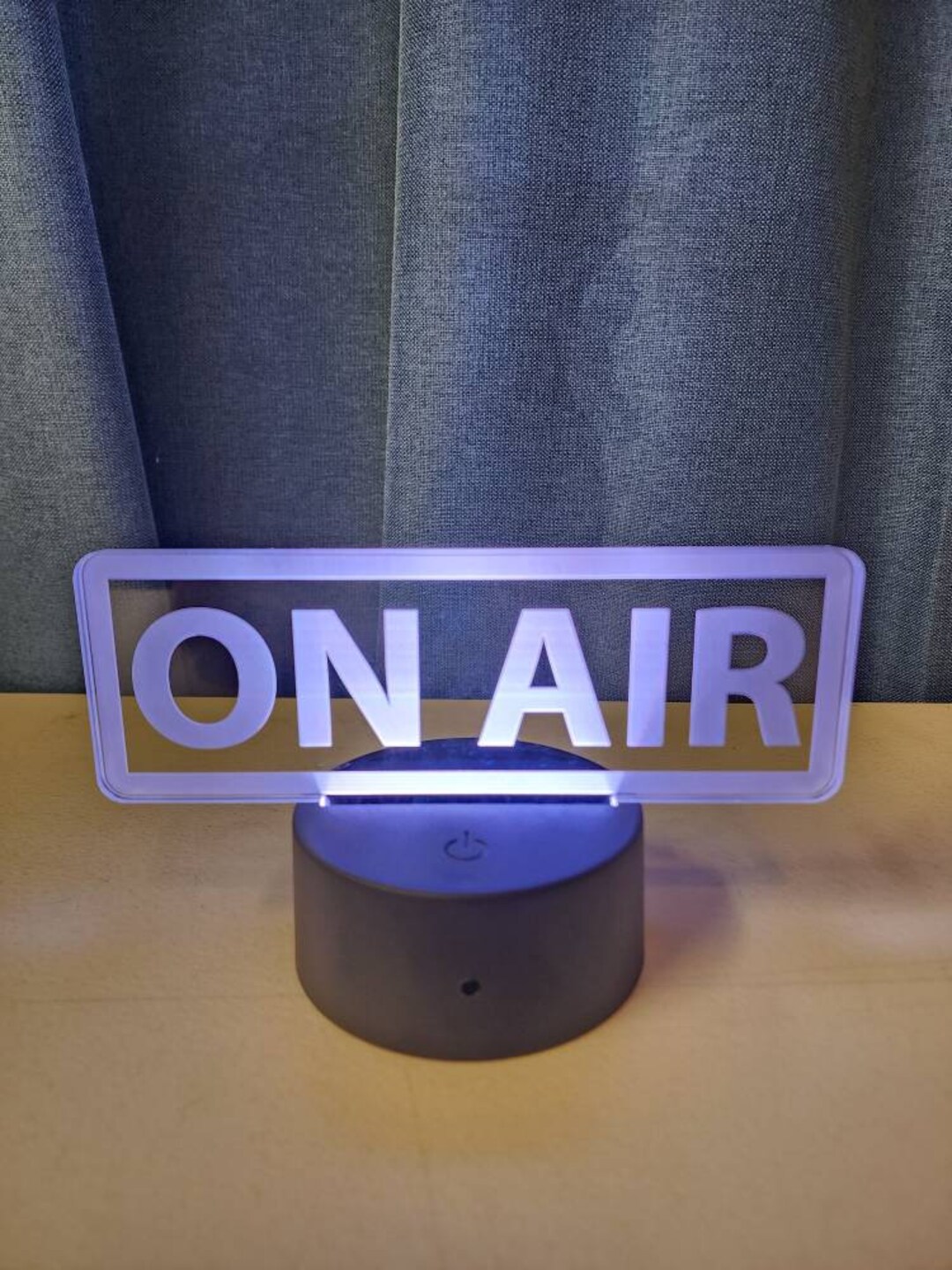 HAM Radio, on Air, LED Lights, Acrylic Sign, Battery or USB Powered ...