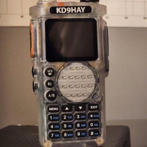 Custom Laser Engraved Call Sign Sticker for Anytone BT-01 | Ham Radio ...