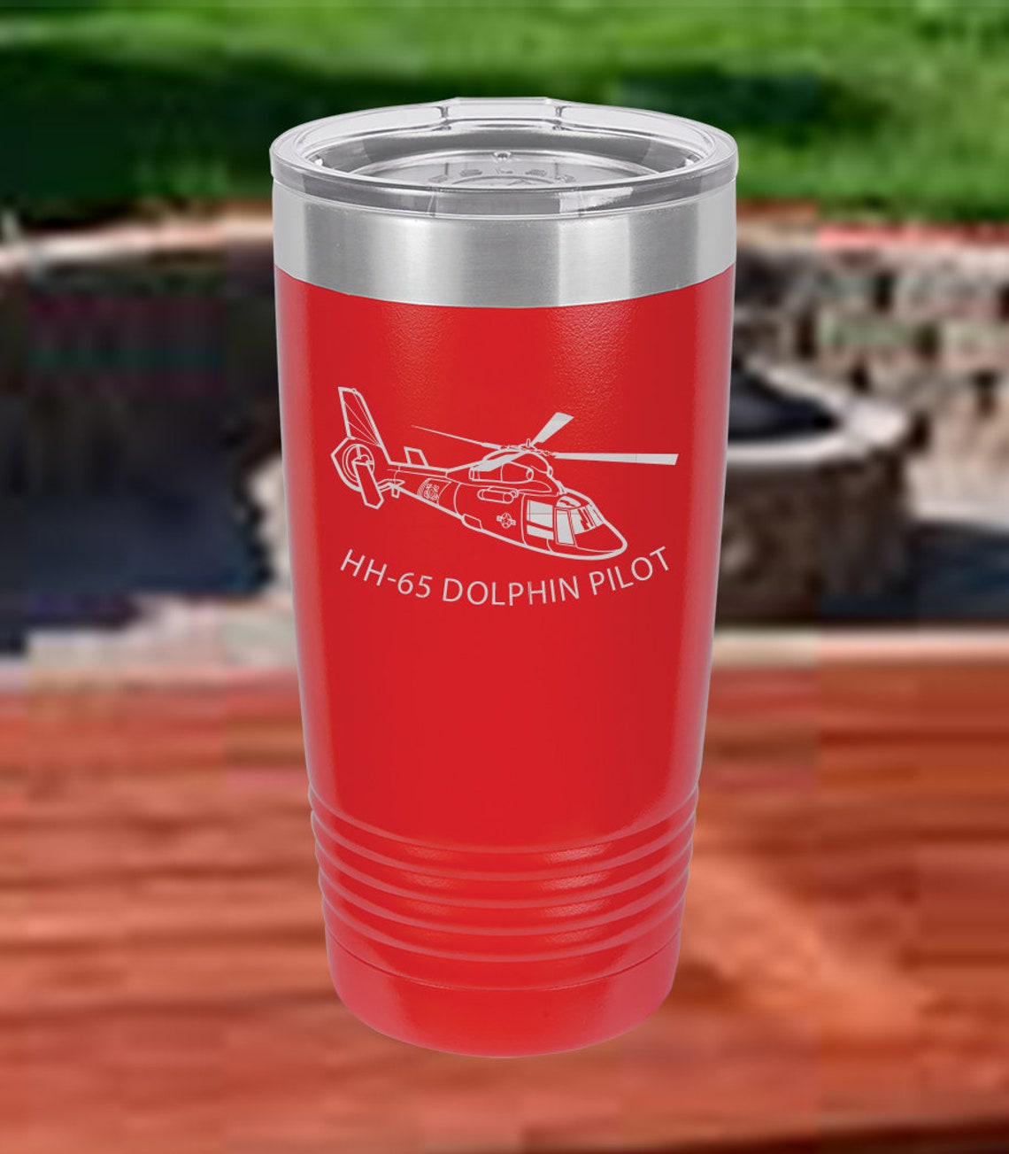 HH-65 Dolphin Helicopter Pilot Gift Aircrew Gift 20 Oz - Etsy