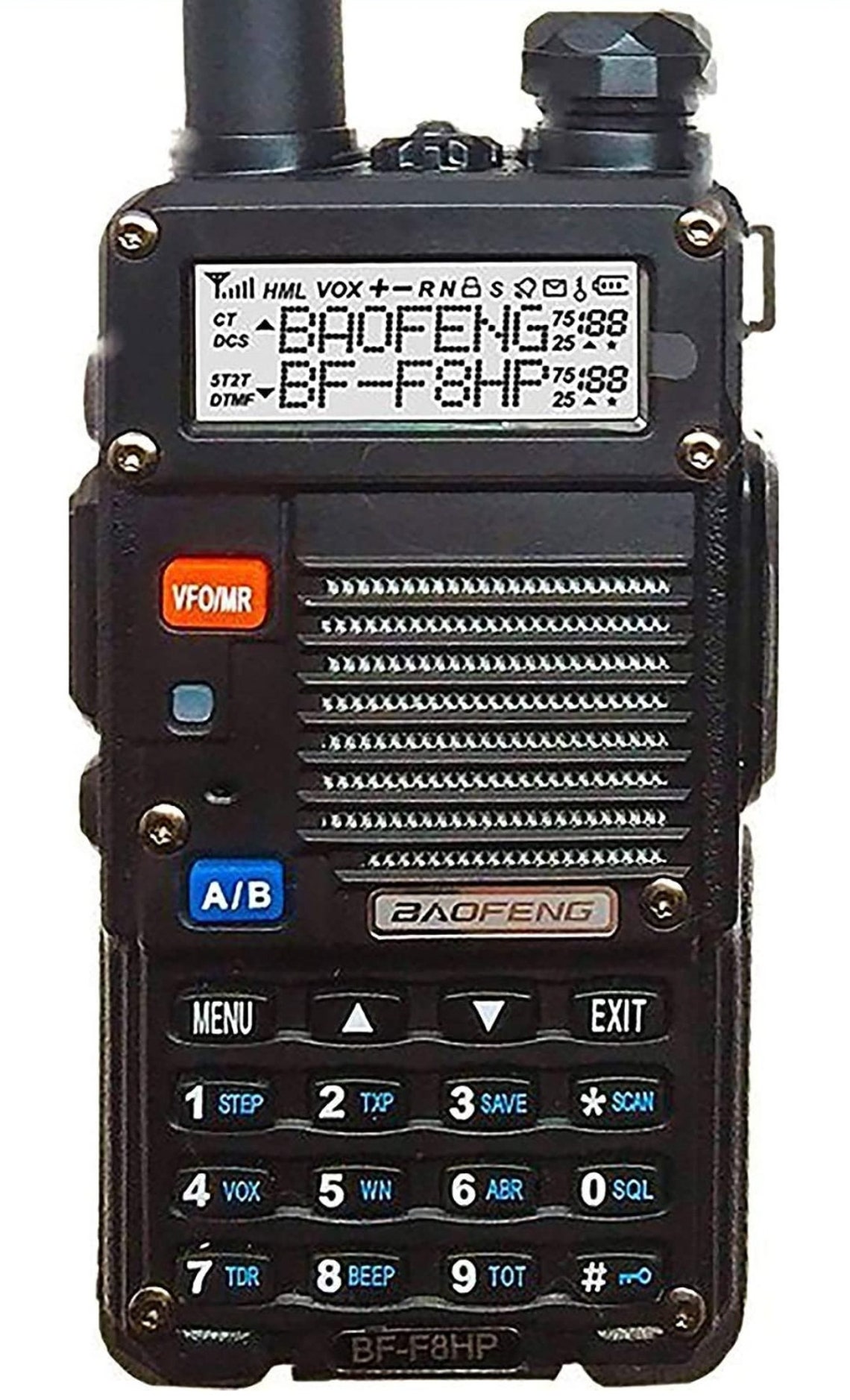 Custom Callsign / ID Decal for Baofeng BF-F8HP & UV-5R Series Radios ...