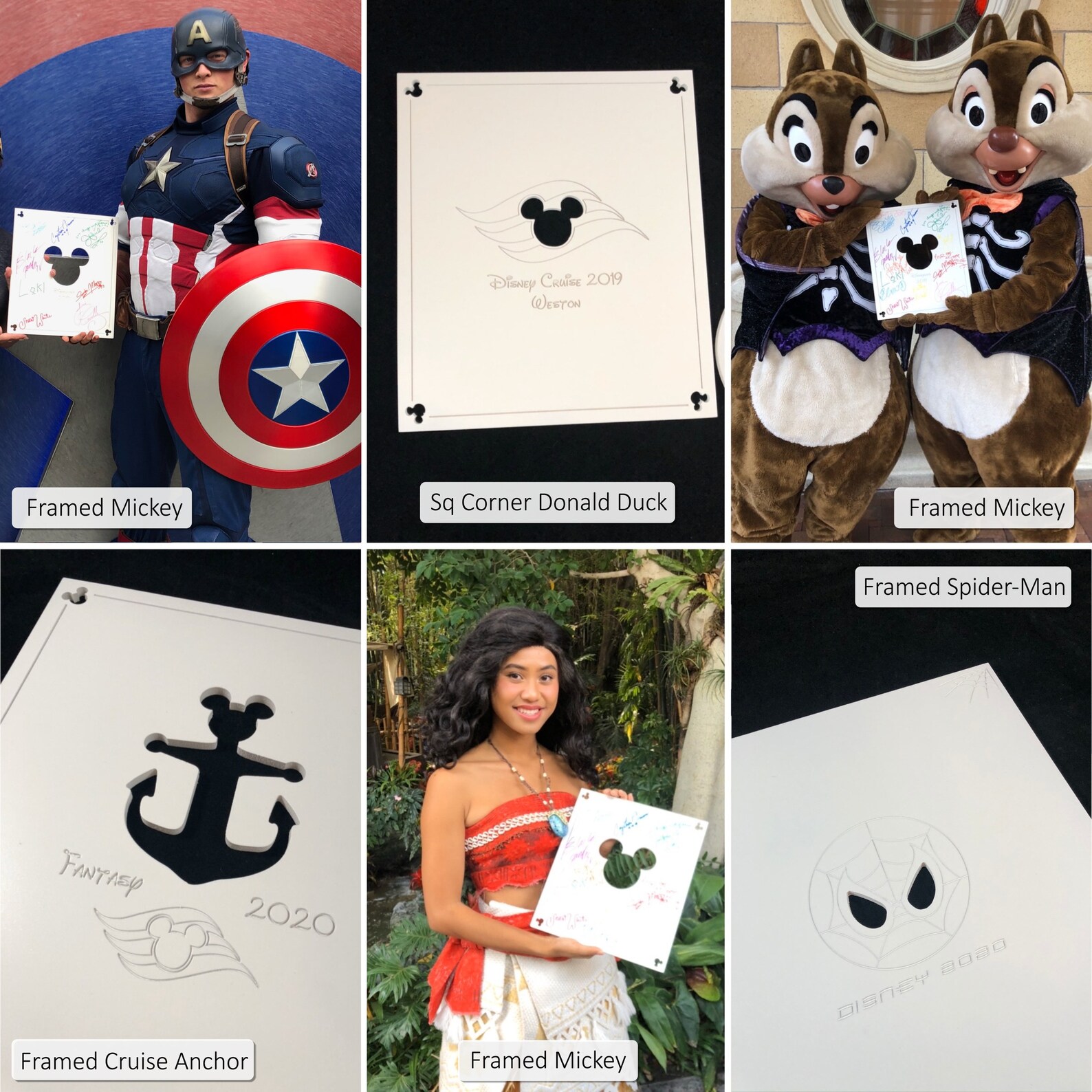 Disney Autograph Sign. Disney Character Signature. Disneyland. | Etsy