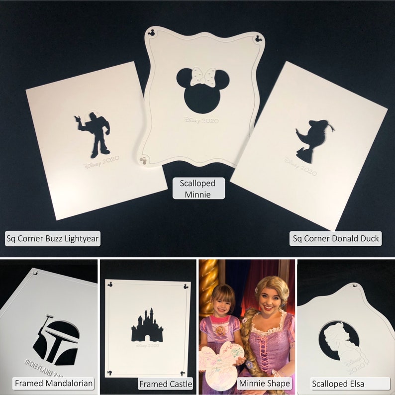 Disney Autograph Sign. Disney Character Signature. Disneyland. | Etsy