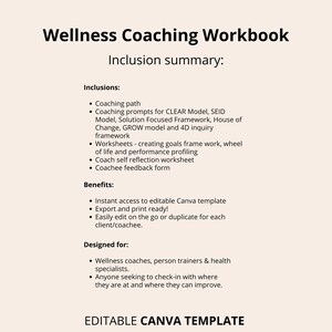 Coaching Session Framework Templates | Coaching Session Outline ...