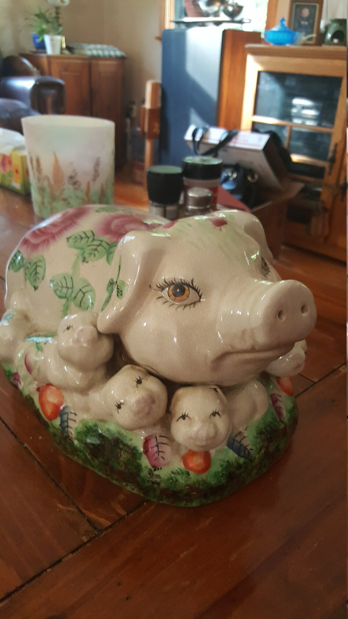 Ceramic Pig With Piglets Figurine 1950's WITH MAKER'S - Etsy