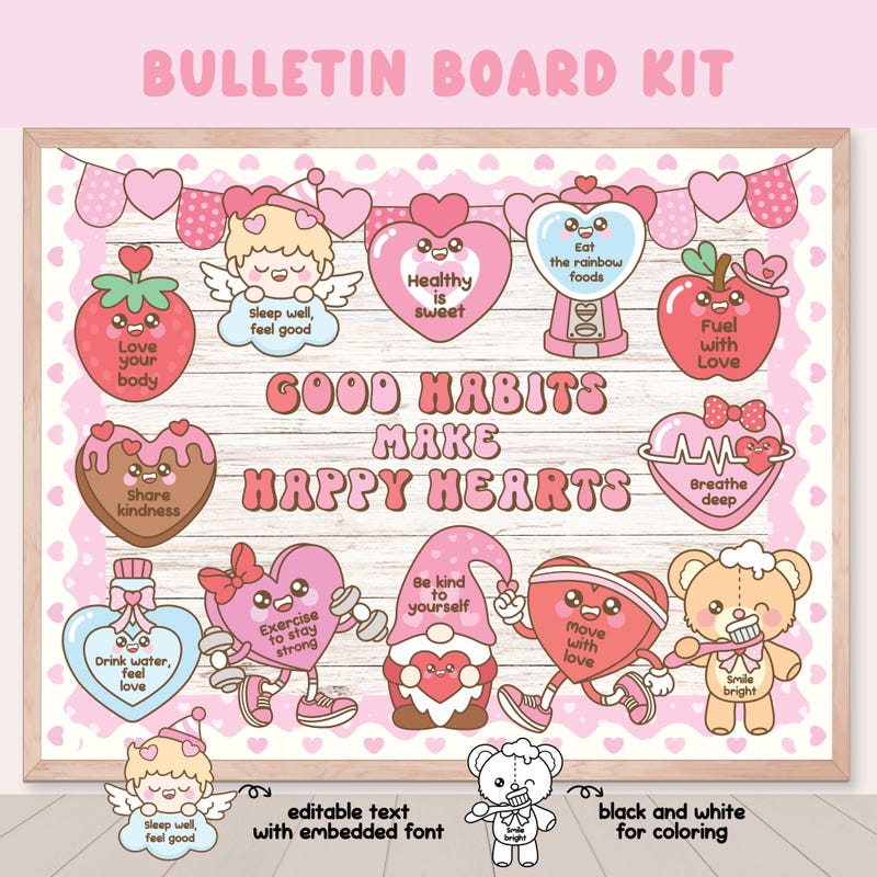 Heart Health Bulletin Boards - Etsy