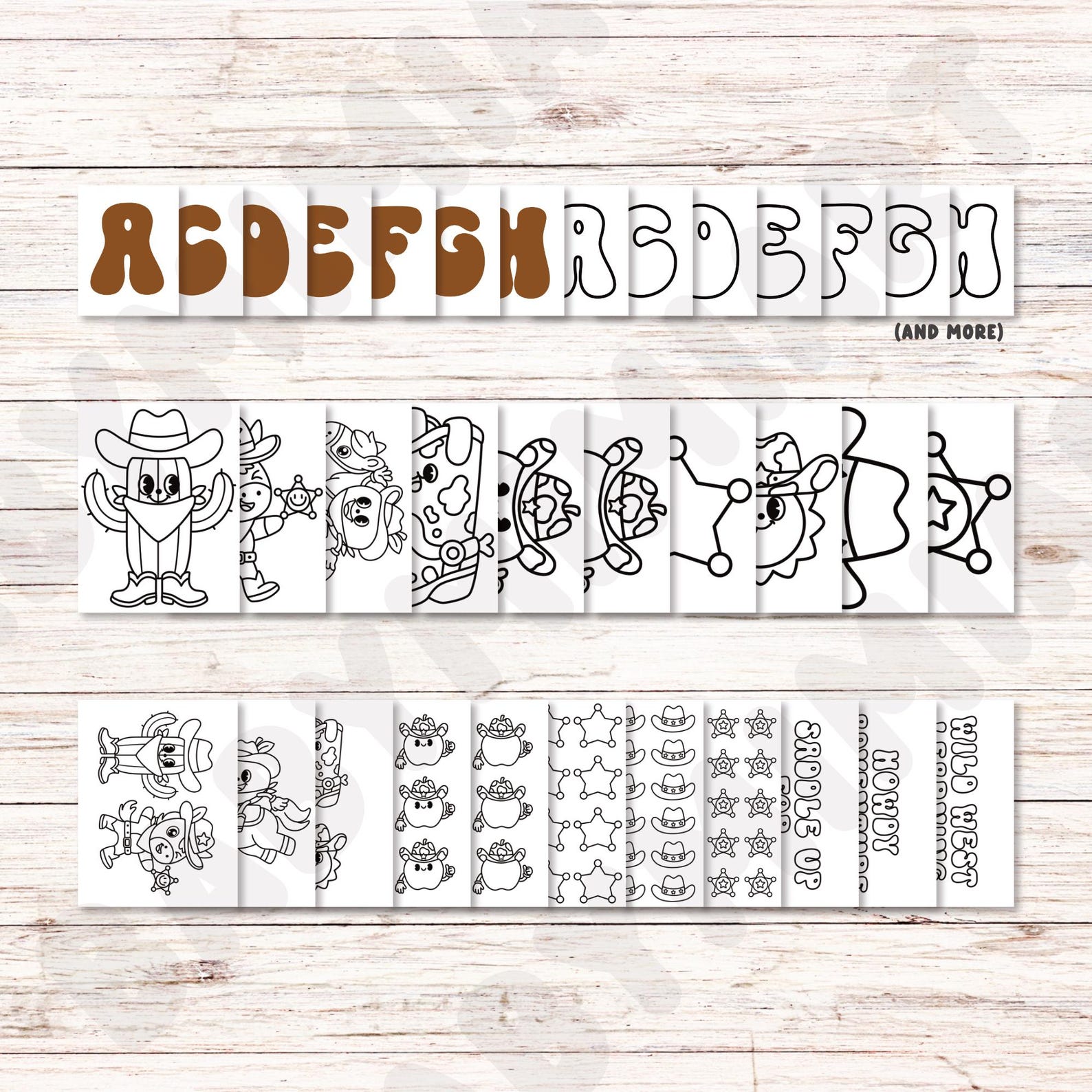 Western Groovy Retro School Bulletin Board, Howdy Saddle up for Success ...