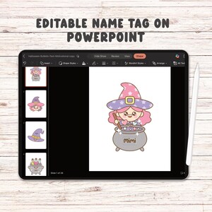 Halloween Bulletin Board Kit: Pastel Witch Potion Decor (editable Text ...