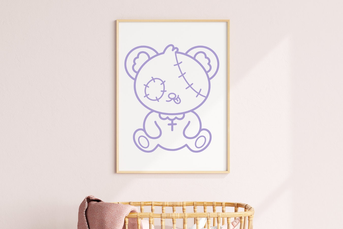 Spooky Bear Font, Pastel Goth Font, Creepy Cute Font, Kawaii Halloween ...
