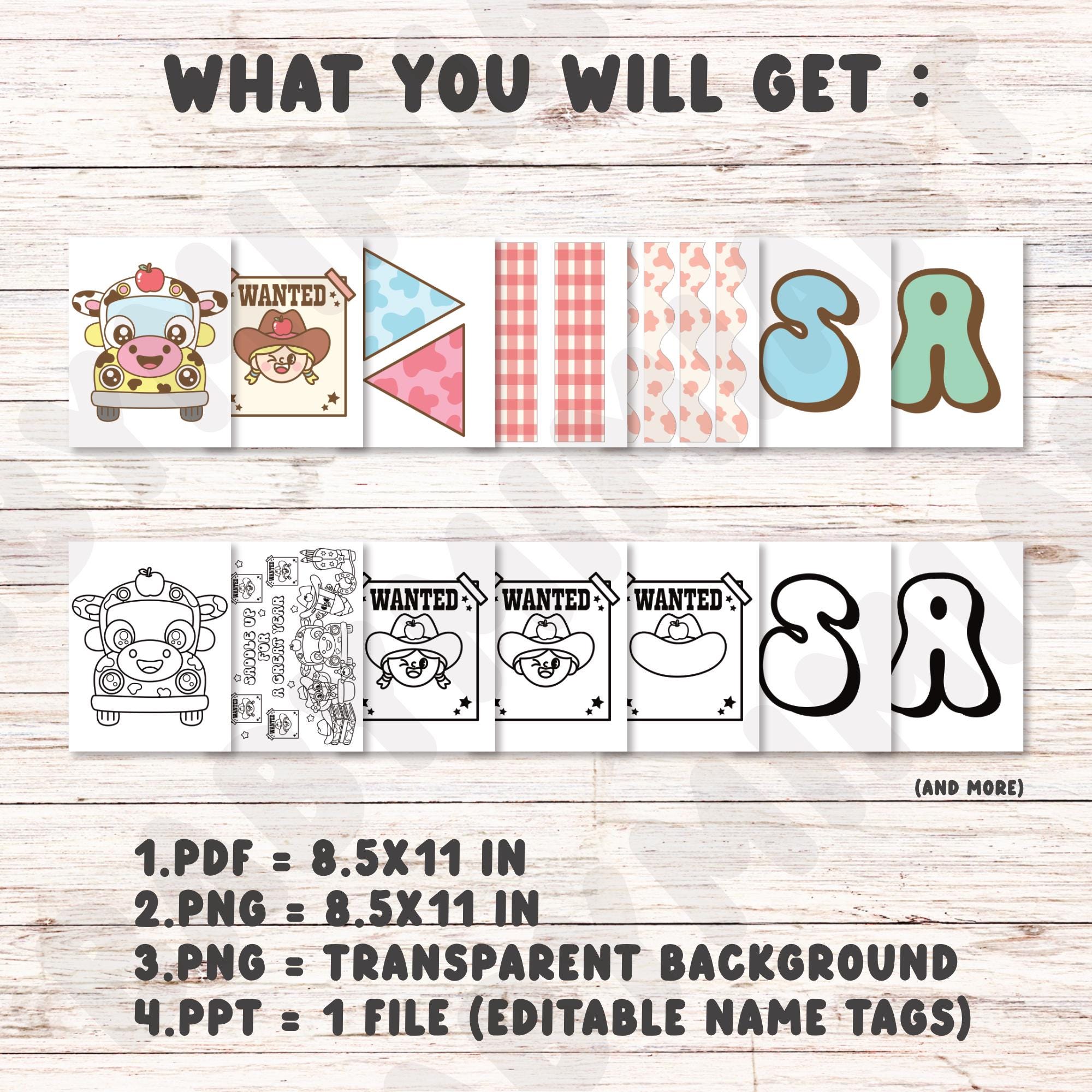 Western Groovy Retro Back to School Bulletin Board,howdy Saddle Up ...