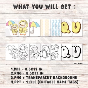 Groovy Spring Duckling Bulletin Board, Quack Spring is Back, April ...