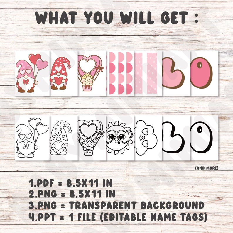 Valentines Day Bulletin Board, Love is in the Air, Valentines Gnome ...