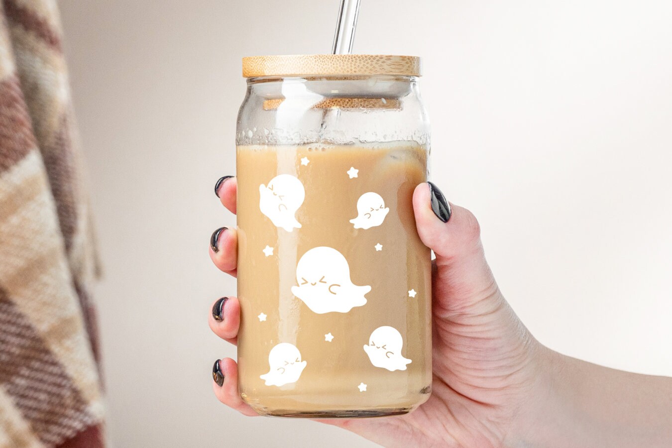 Kawaii Ghost Font, Pastel Goth Font, Creepy Cute Font, Halloween Goovy ...