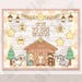 Nativity Bulletin Board, Baby Jesus Scene, Winter Christmas Door Decor ...