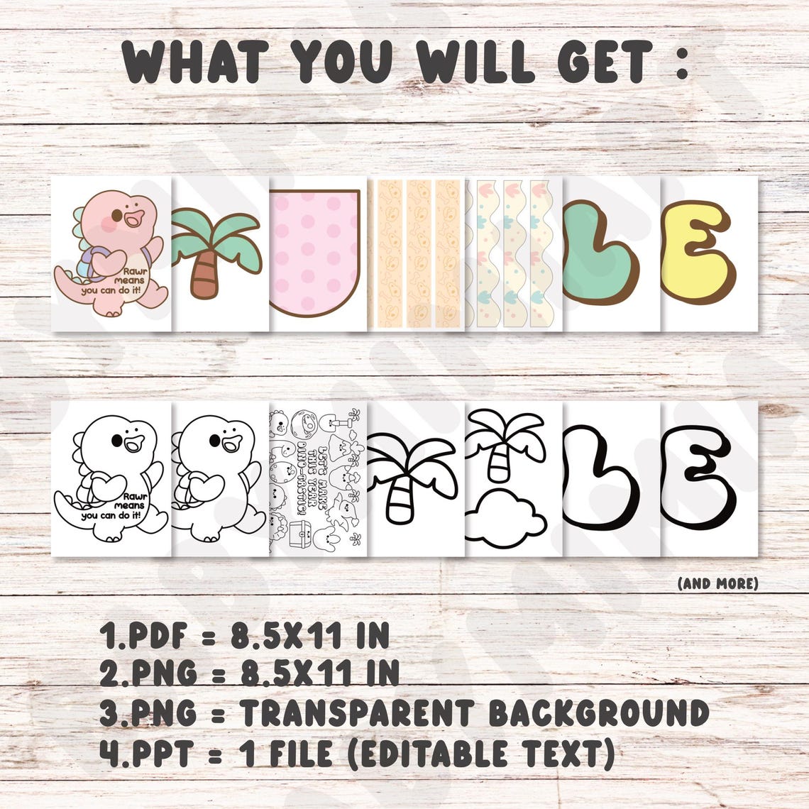 Back to School Dinosaur Bulletin Board, Motivation August Door Decor ...