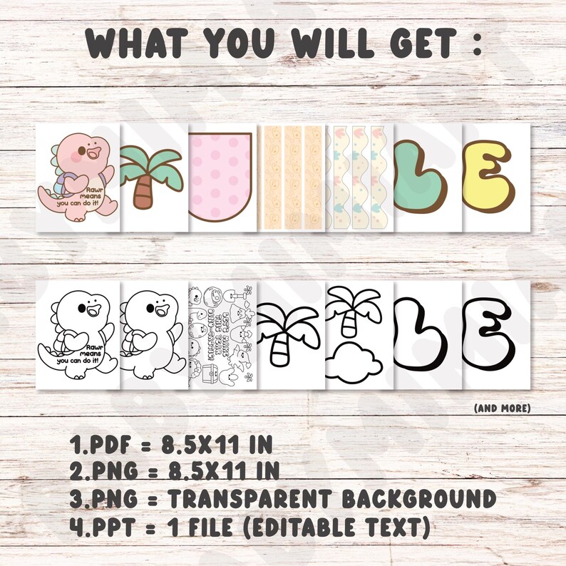 Back to School Dinosaur Bulletin Board, Motivation August Door Decor ...