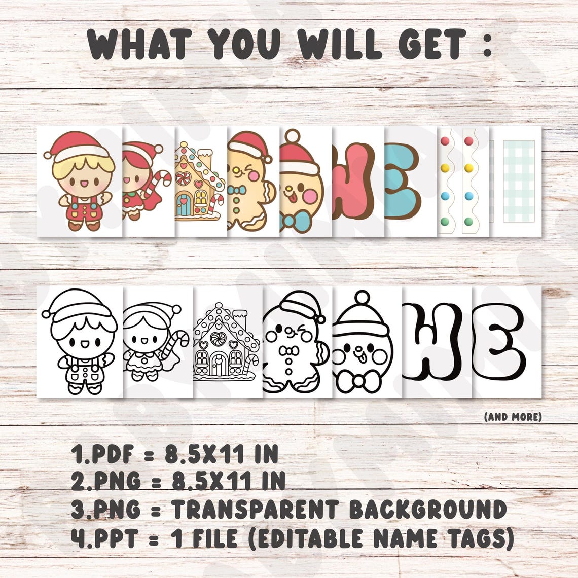 Christmas Ginger Bread Bulletin Board Kit, We Are Smart Cookies, Pastel ...