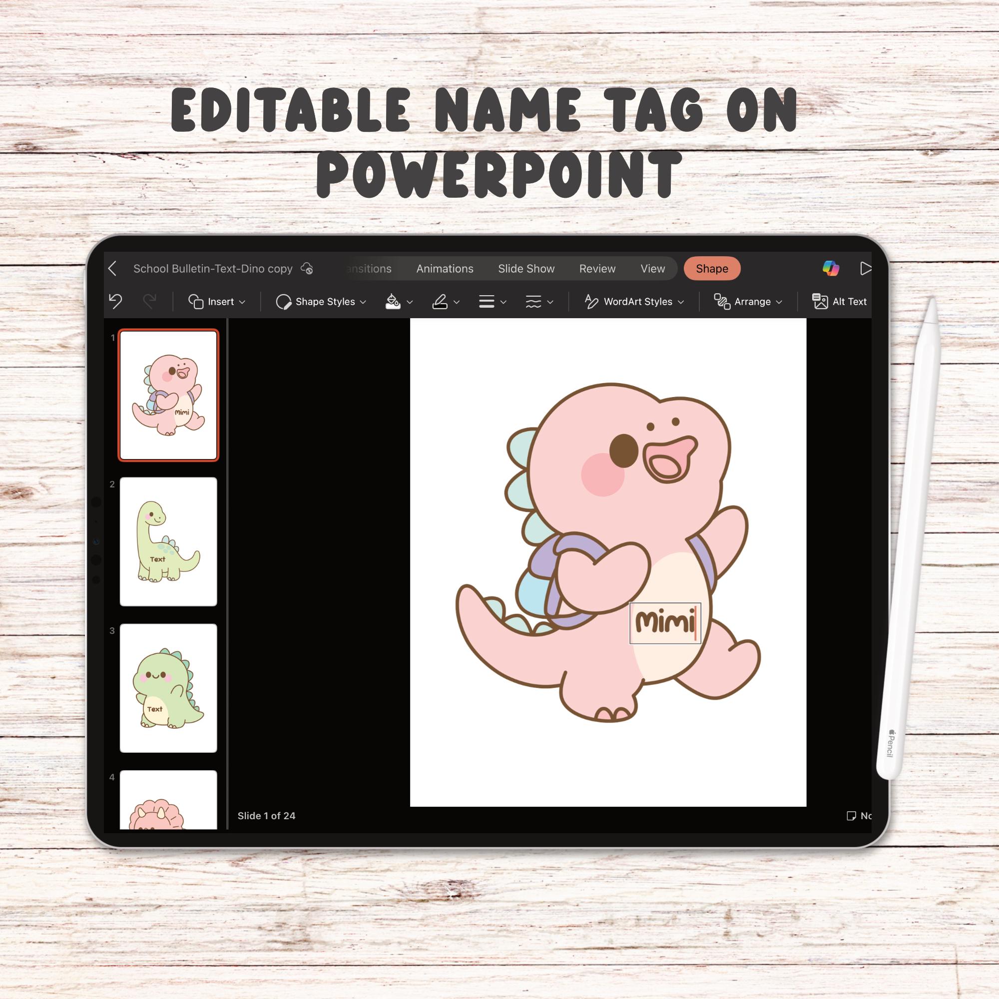 Back to School Dinosaur Bulletin Board, Motivation August Door Decor ...