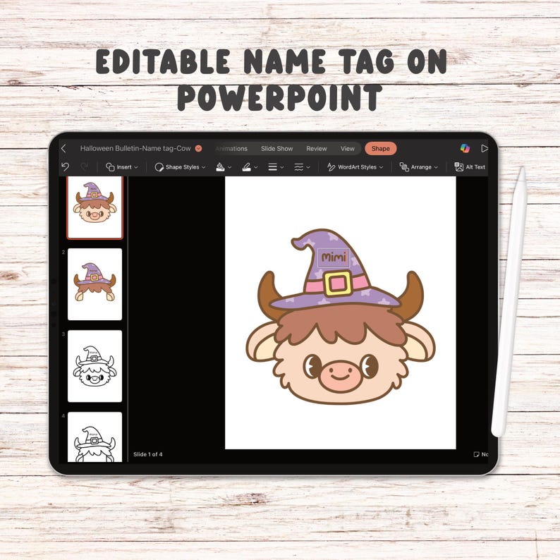 Hallweeon Farm Highland Cow Bulletin Board, October Door Decor ...