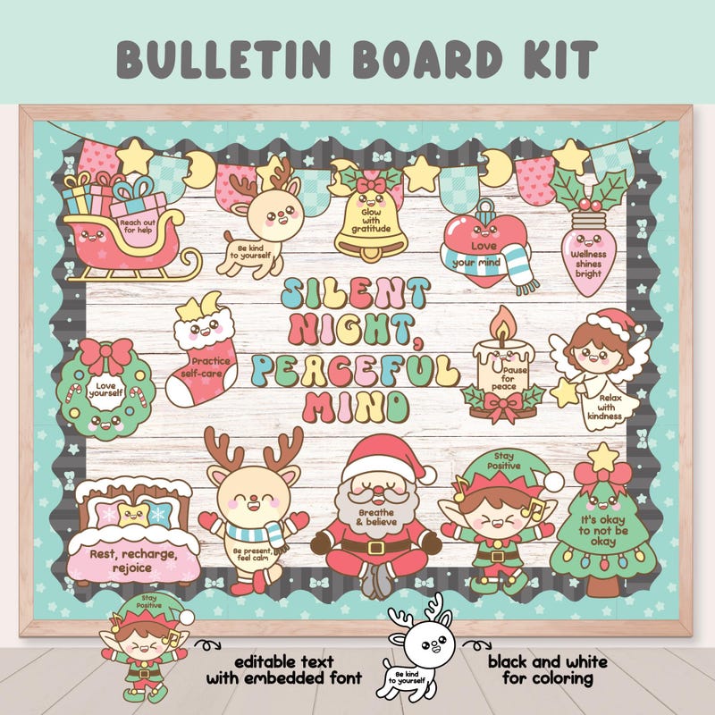 Christmas Bulletin Boards - Etsy
