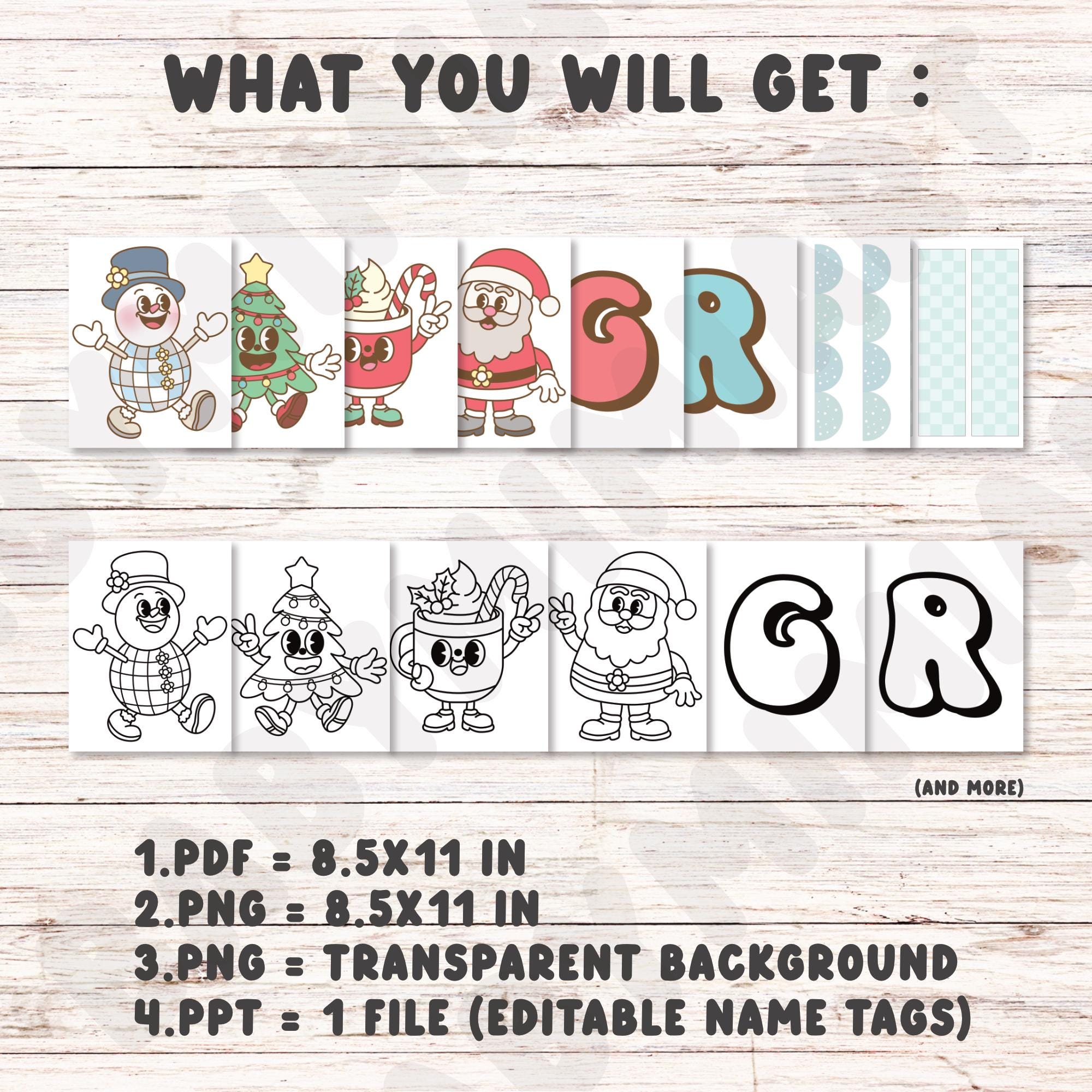 Groovy Retro Christmas Bulletin Board Kit, Groovy and Bright Disco Ball ...