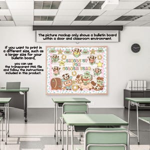 Western Groovy Retro St Patricks Day Bulletin Board, Saddle up for ...