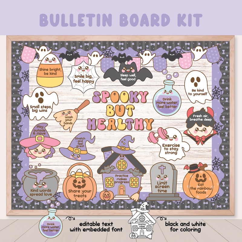 Halloween Bulletin Board Ideas for Work - Etsy