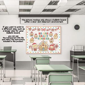 Christmas Ginger Bread Bulletin Board Kit, We Are Smart Cookies, Pastel ...