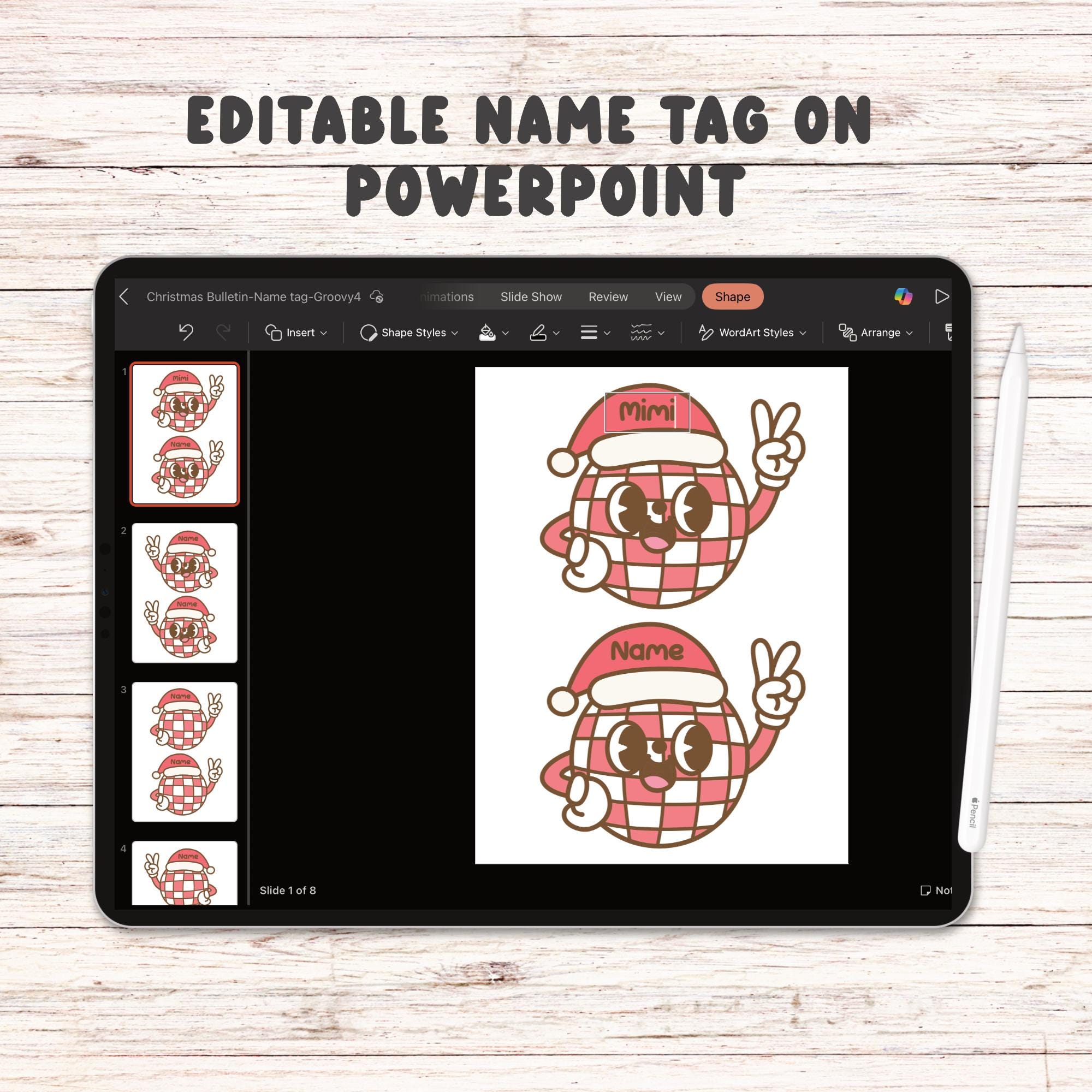 Groovy Retro Christmas Bulletin Board Kit, Groovy and Bright Disco Ball ...