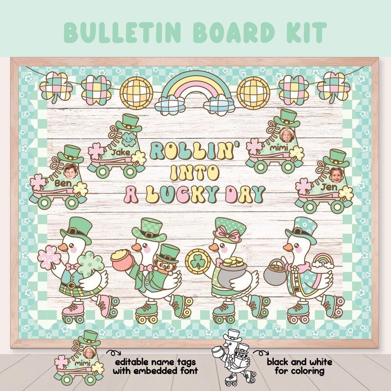 March Name Tags - Etsy