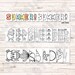 Summer Bulletin Board Kit, Ocean Craft Clipart, Summer Door Decoration ...