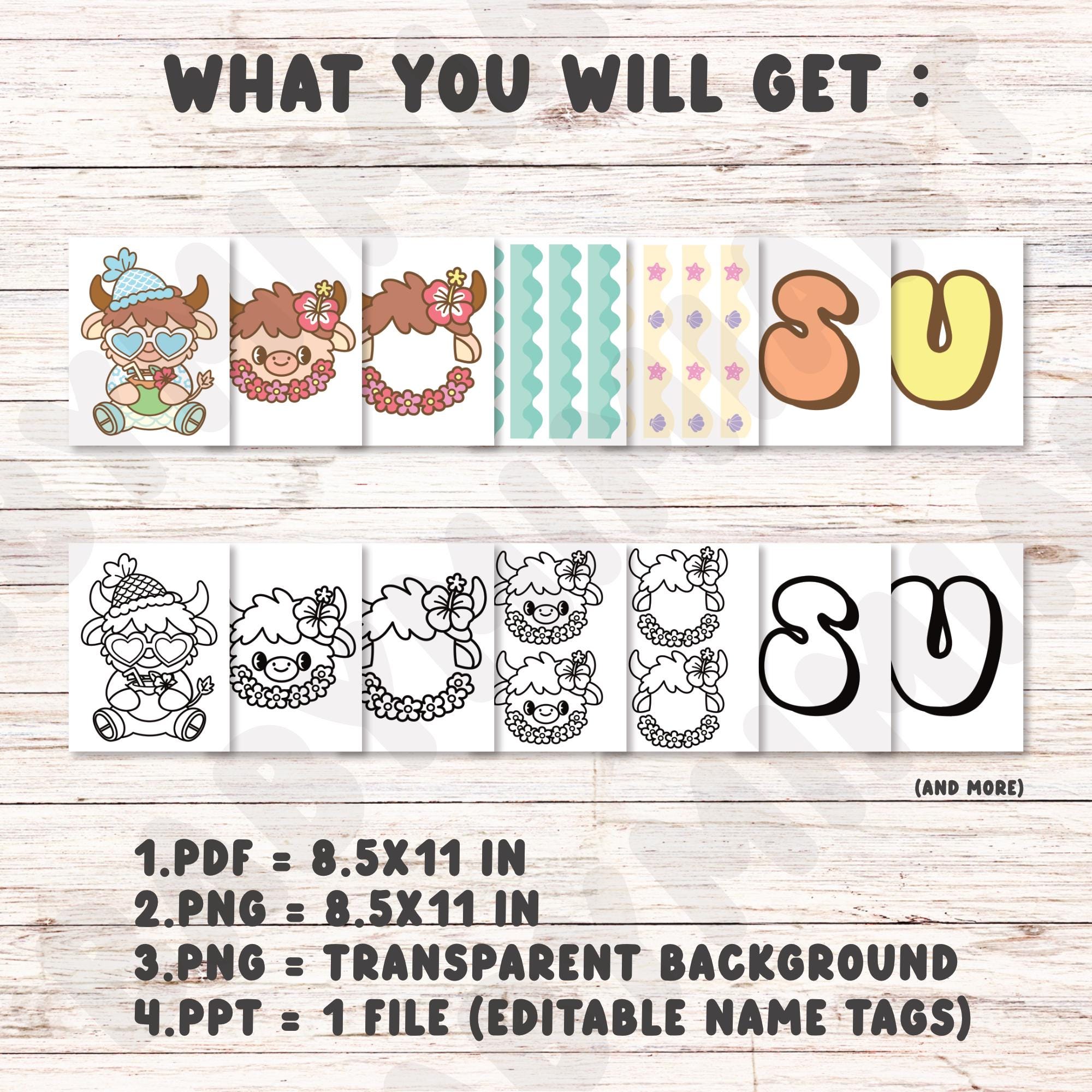 Groovy Retro Summer Bulletin Board, Summer's Here Let's Moo-ve, Summer ...