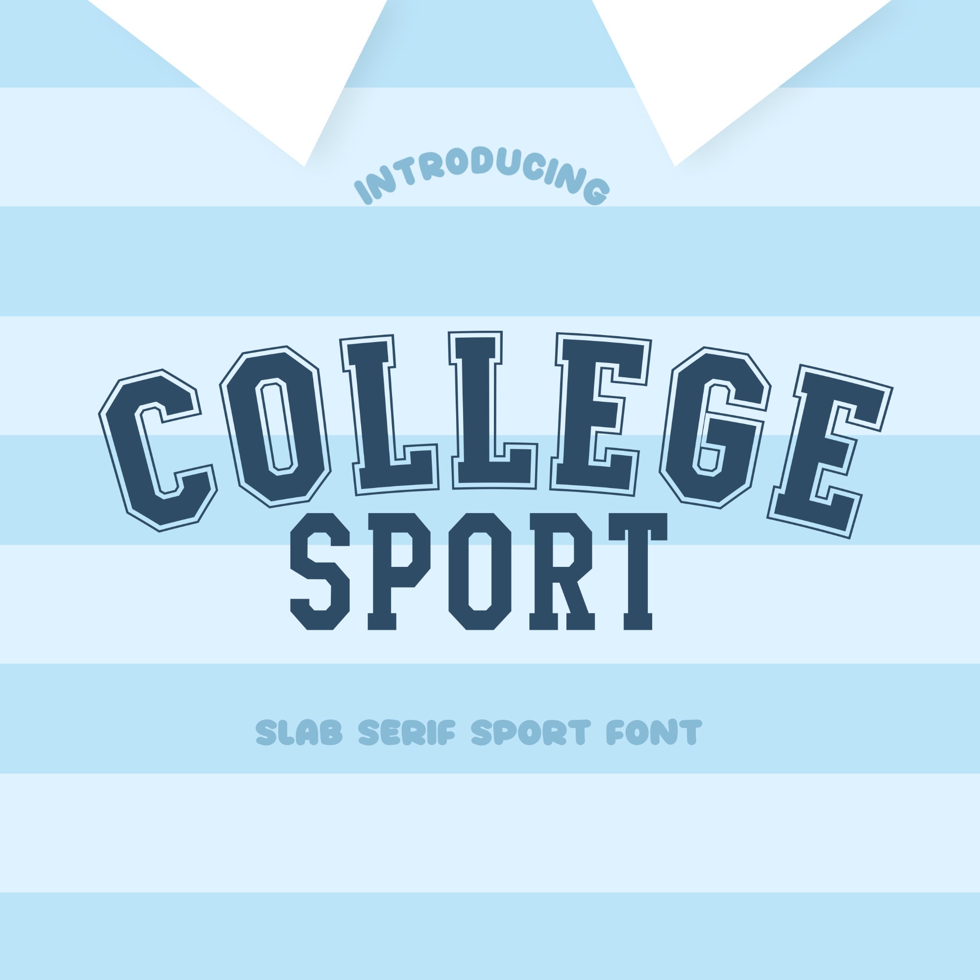 College Sport Font, Varsity Display Font, Baseball School Font, Slab ...