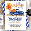 EDITABLE / Fall Harvest Flyer / Poster Pumpkins Halloween Invitation ...