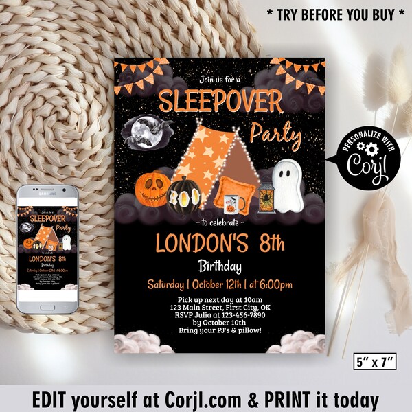 Sleepover - Etsy