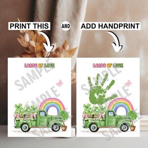 Loads of Luck Handprint / Clover / Rainbow / St. Patrick's Day / School ...